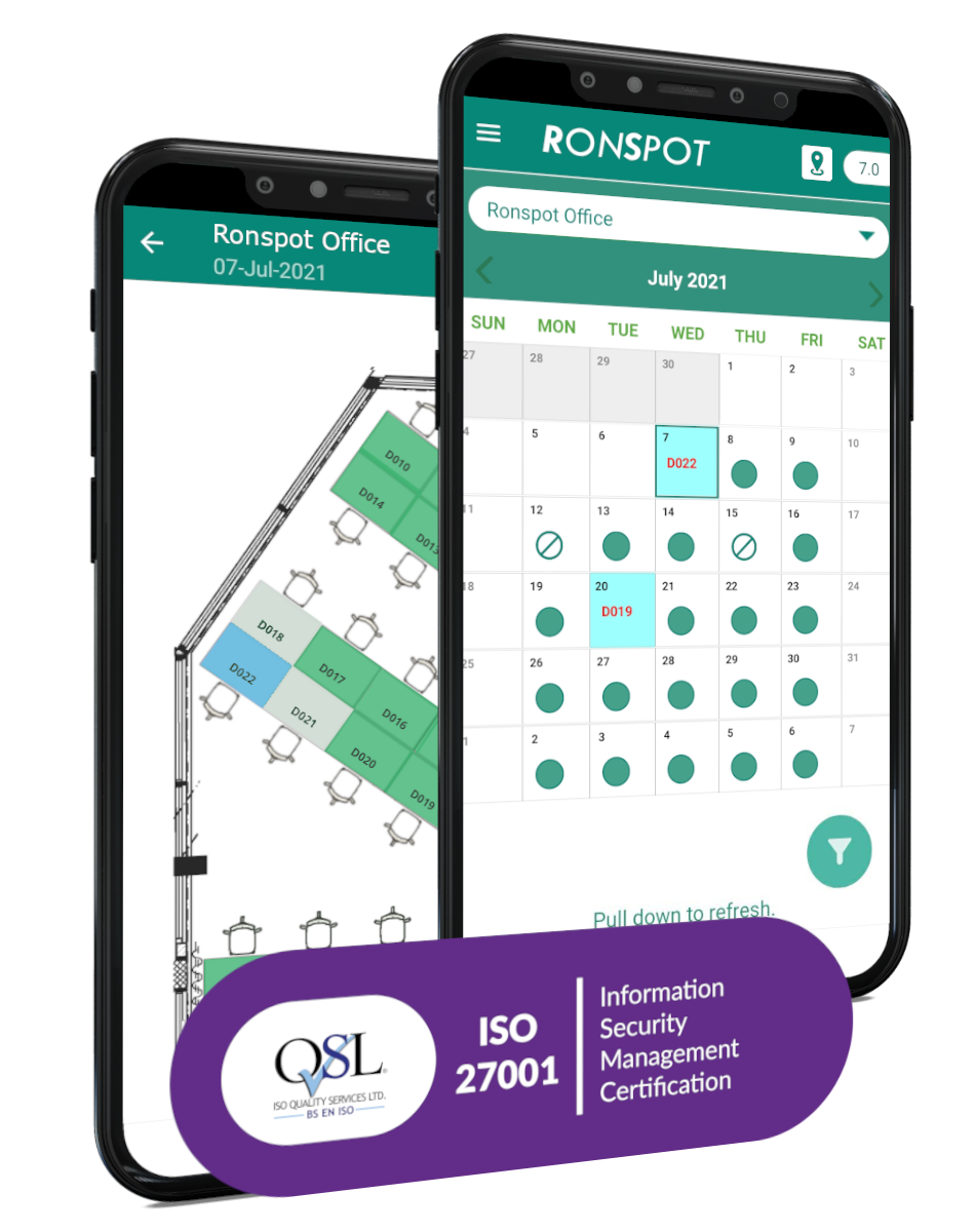 Desk Booking System | Office Hoteling Software | Hot Desking Mobile App