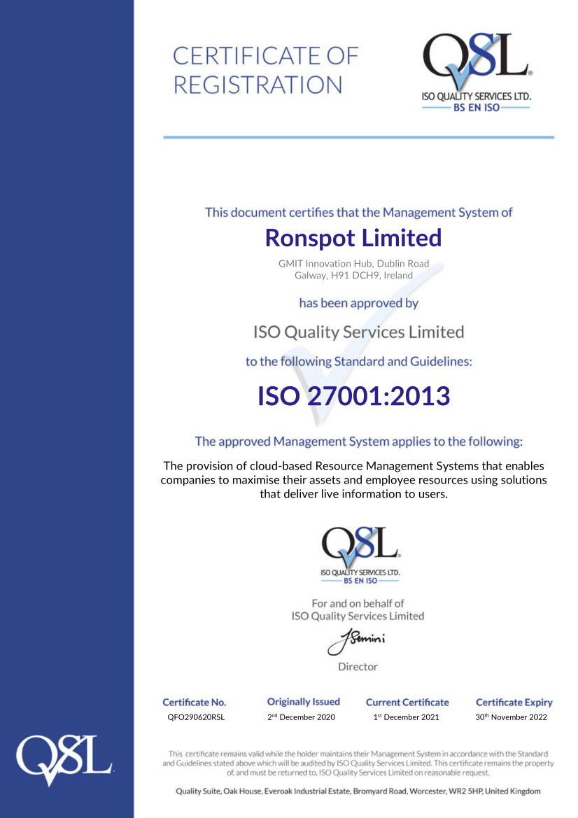 Ronspot - The complete Flexwork and Office Management app.