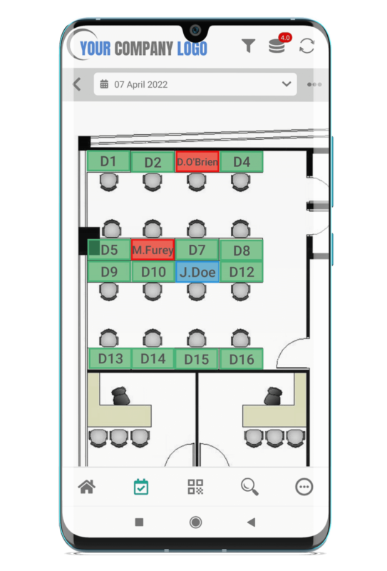 Desk Booking System | Desk Reservation | Office Hoteling Software