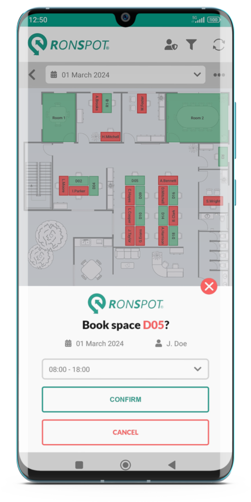 Desk Booking System | Desk Reservation | Office Hoteling & Hot Desk